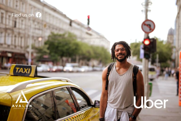 Uber app account for customers and drivers - Avalon Logistics Group